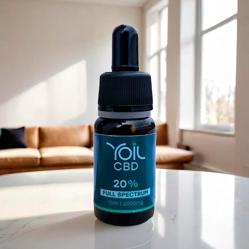 Aceite de CBD ecológico con aceite de cáñamo – 20% CBD